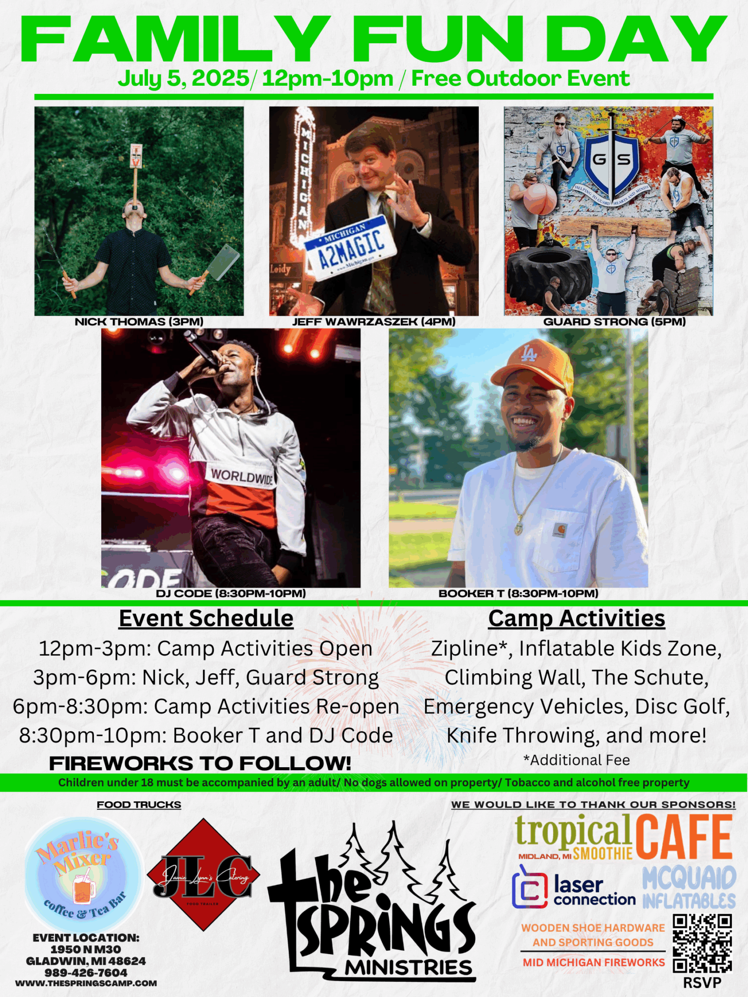 2025 Family Fun Day Event – A Christian Camp and Year Round Retreat Center